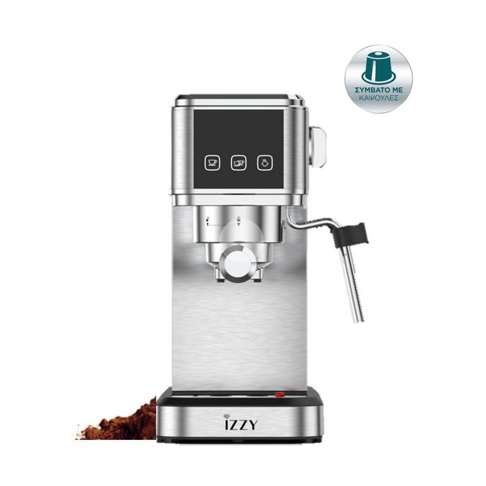 Μηχανή Espresso Izzy Brazilia IZ-6015 - Electro-Market Ταραράς